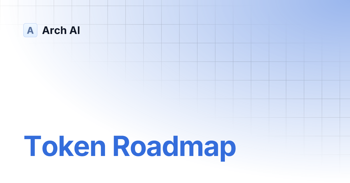 Token Roadmap | Arch AI